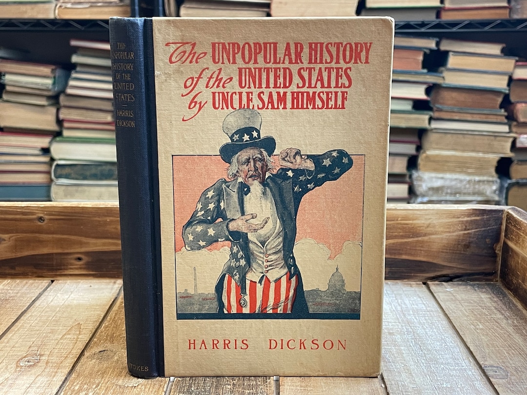 Vintage Americana History Book the Unpopular History of the United ...