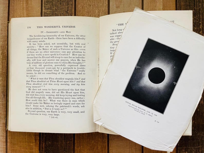 Vintage Astronomy Science Book 1923 This Wonderful Universe by Agnes ...