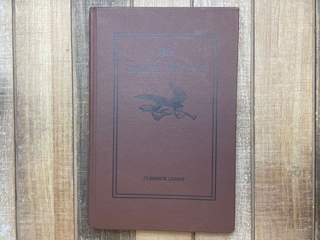 Vintage Halloween Decor Occult Book Angels Devil Book 1921 the Spirit ...