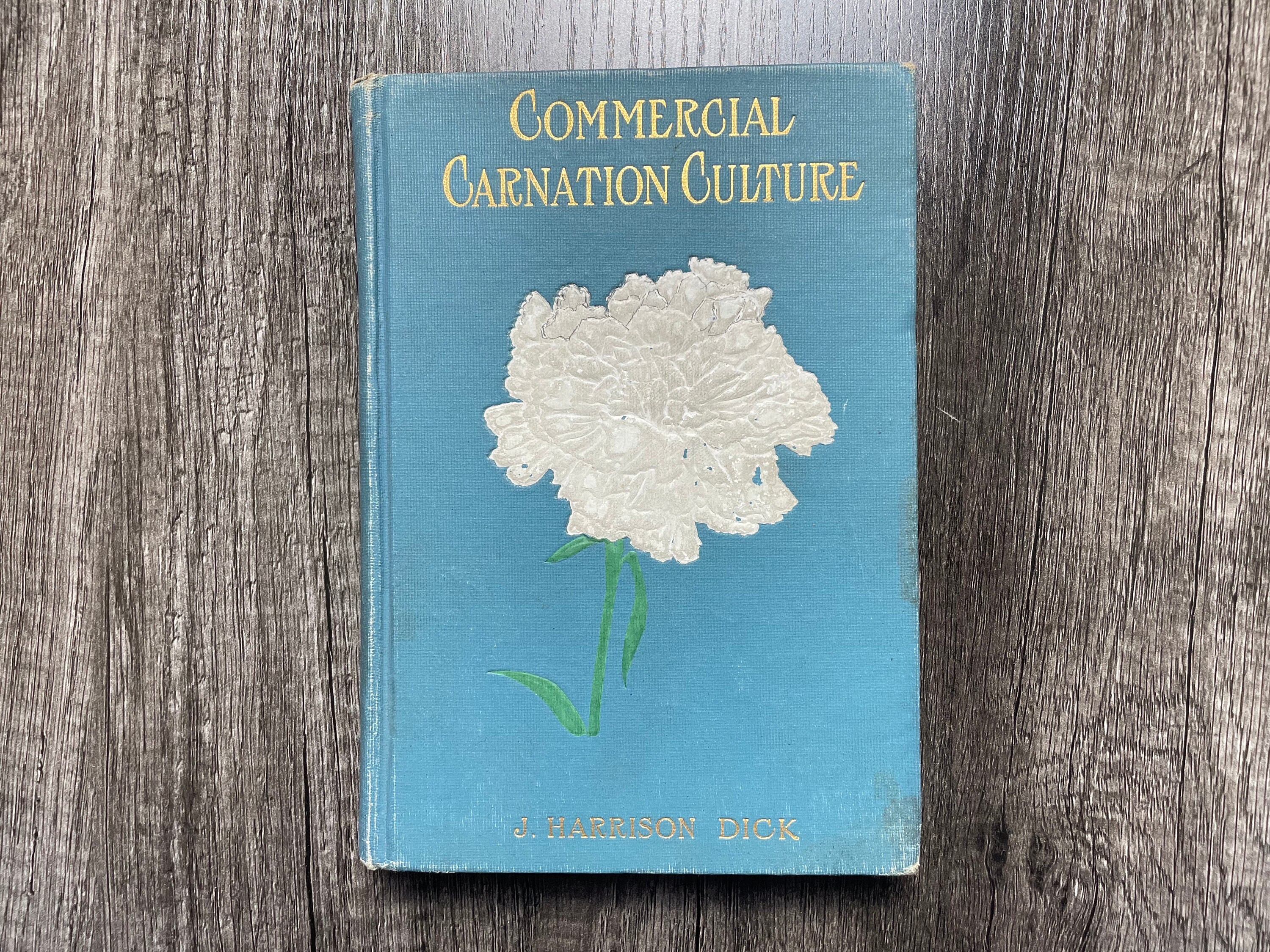Vintage Flower Book How to Grow Carnations Flower Book - Etsy
