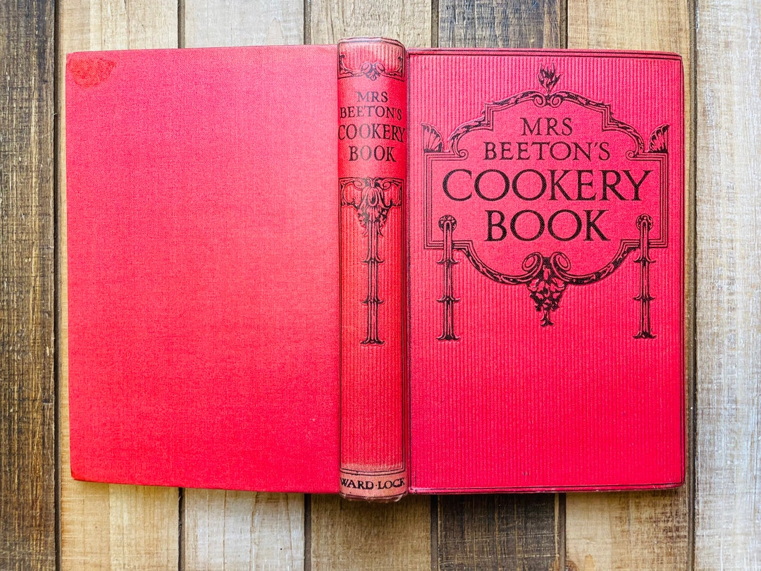 Vintage Book ~ Old Cookbook ~ Mrs. Beeton’s Cookery Book ~ Vintage ...