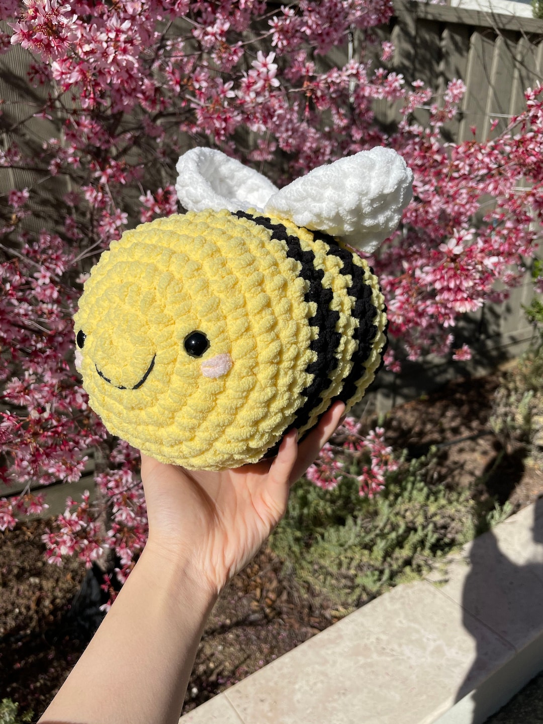 Bumblebee | Fuzzy Bumblebee Plush Crochet Amigurumi | Soft Knit Toy ...