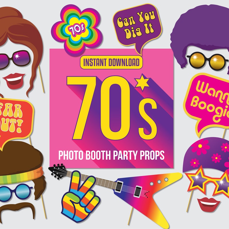 70s Photo Props - Etsy