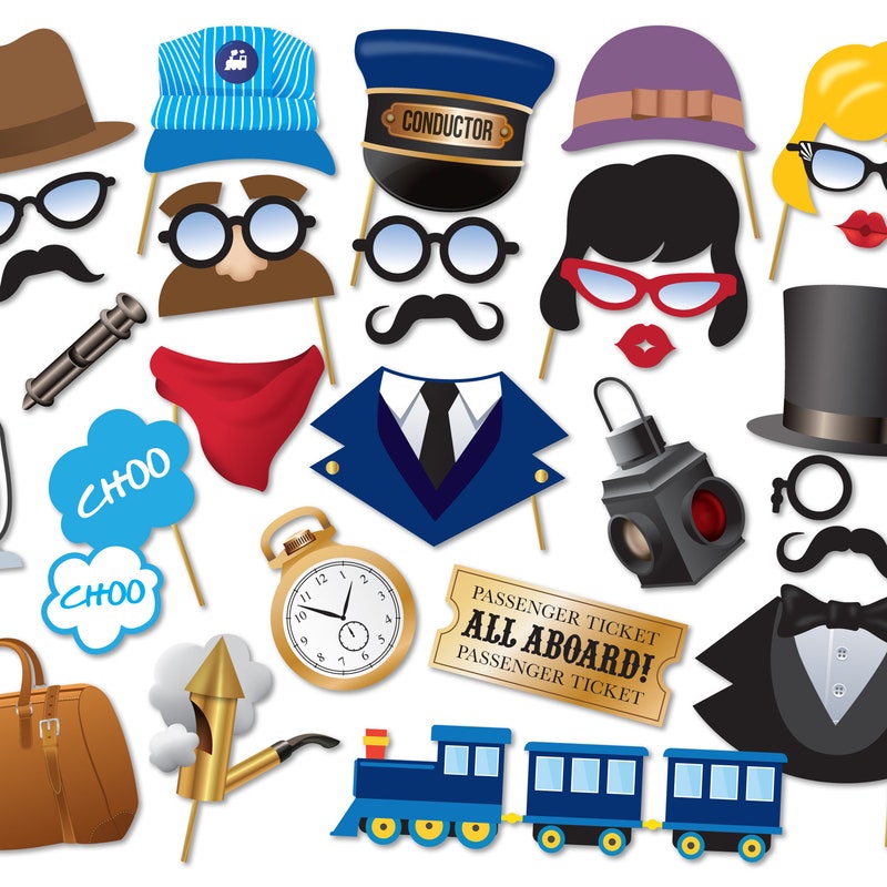 Train Photo Booth - Etsy