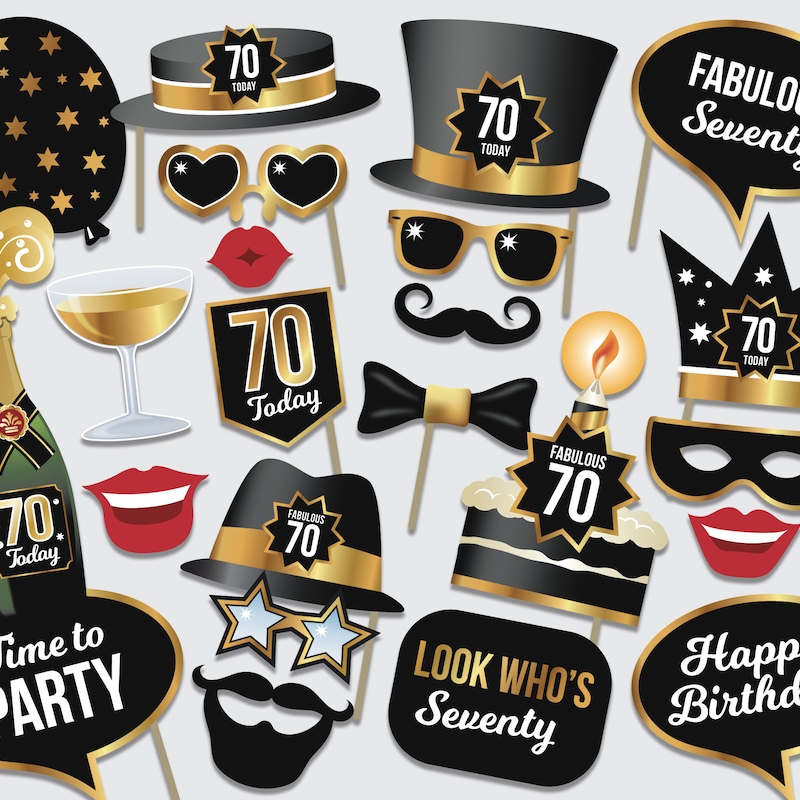 Men Birthday Photo Props - Etsy UK