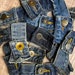 Denim Waist Band Button Closure - Etsy