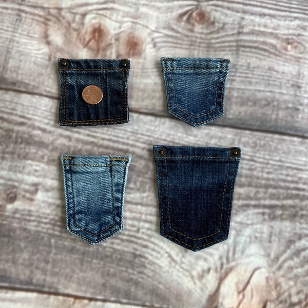 Denim Pockets - Etsy