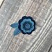 Small Denim Jean Flowers - Denim Appliqué, Denim Embellishments, Denim ...