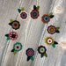Wool Flower Pennies - Precut Upcycled Felted Wool for Appliqué, Penny ...