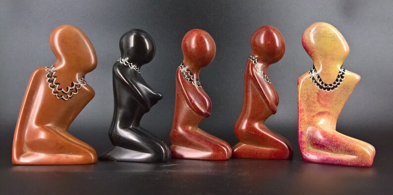 Modern Abstract the Sitting Girl Figurine for Living Room Decor - Etsy