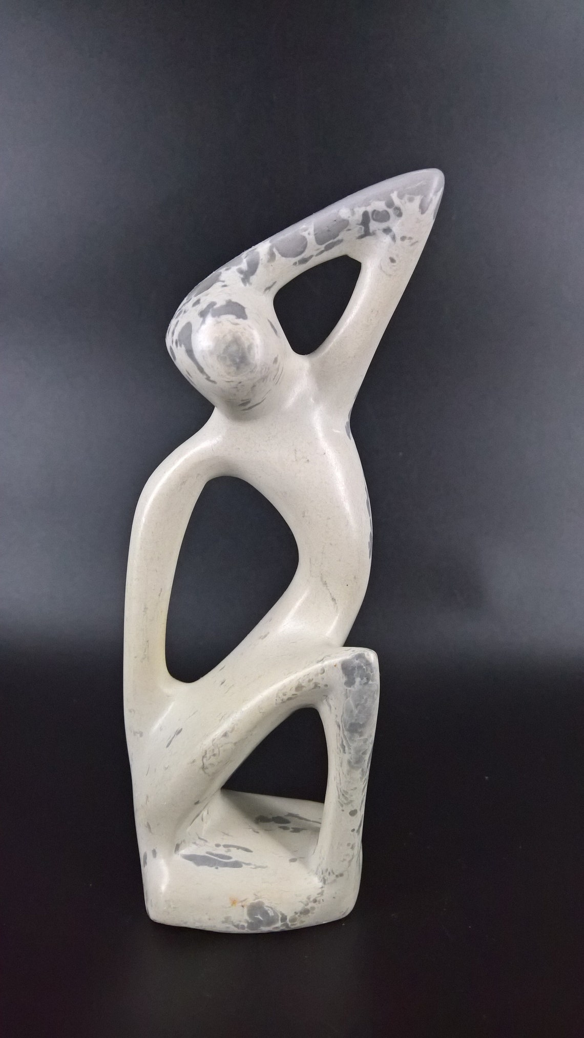 Modern Soapstone Abstract Sculpture Table Decor Gift for - Etsy