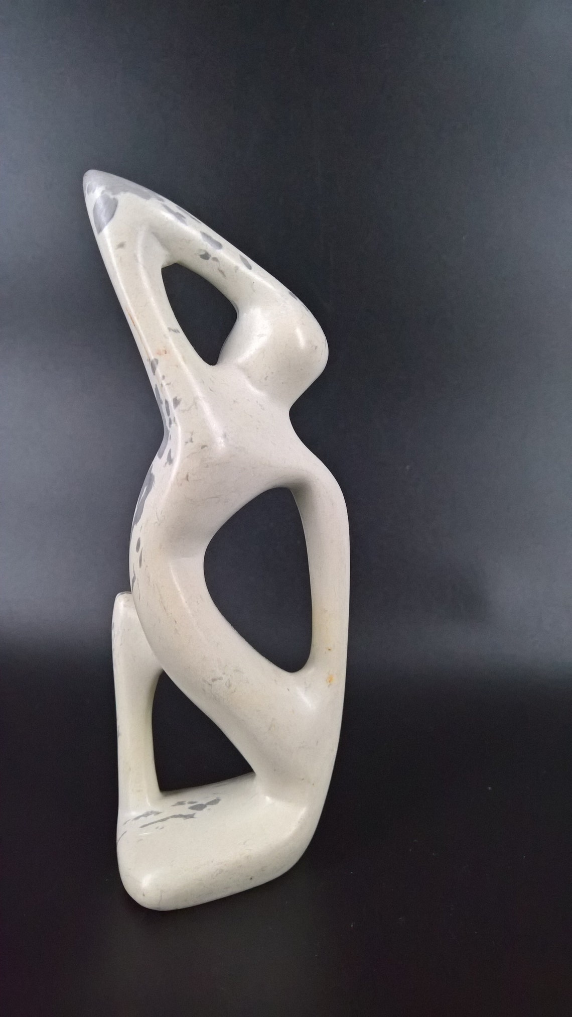 Modern Soapstone Abstract Sculpture Table Decor Gift for - Etsy