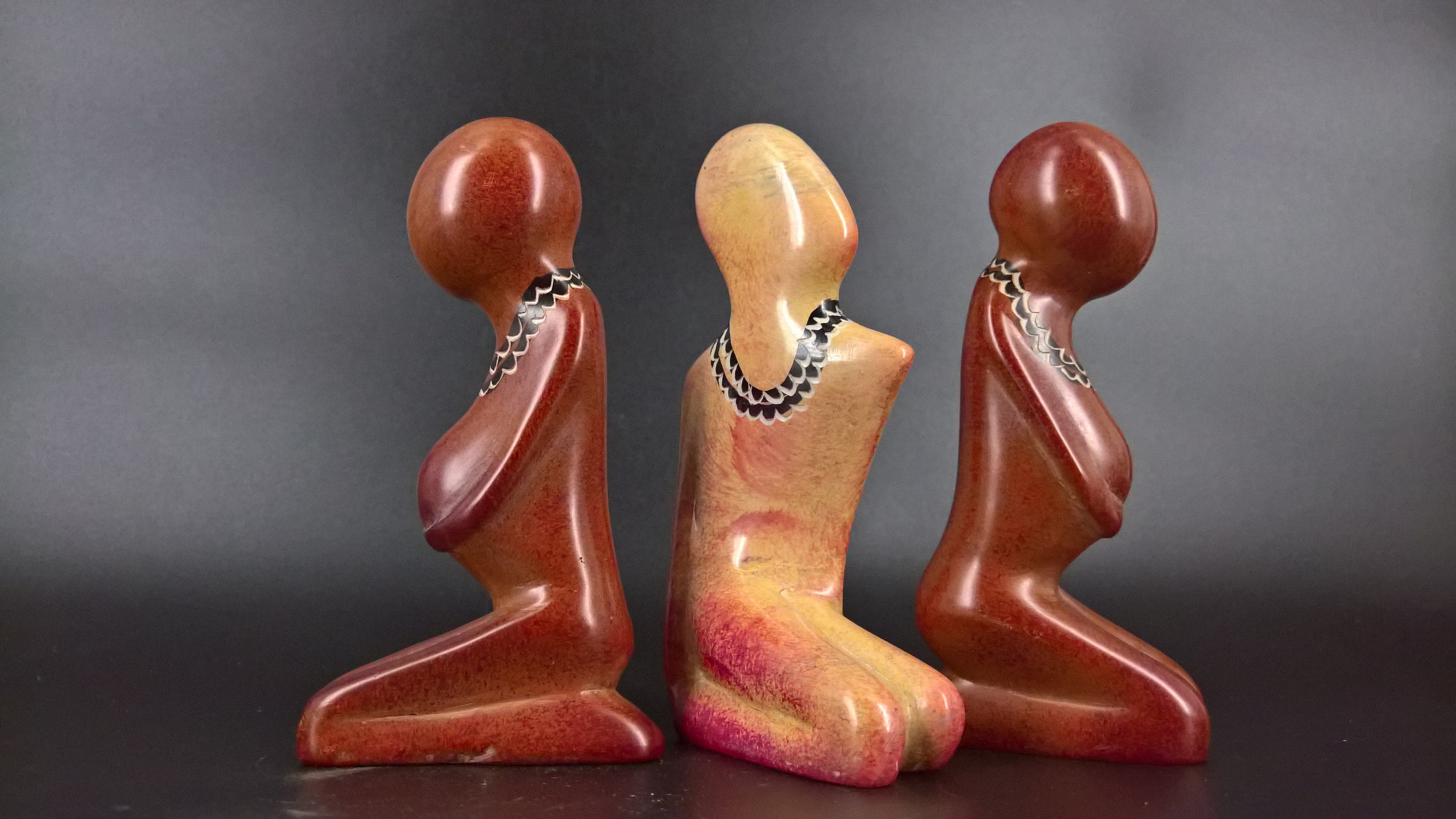 Modern Abstract the Sitting Girl Figurine for Living Room - Etsy