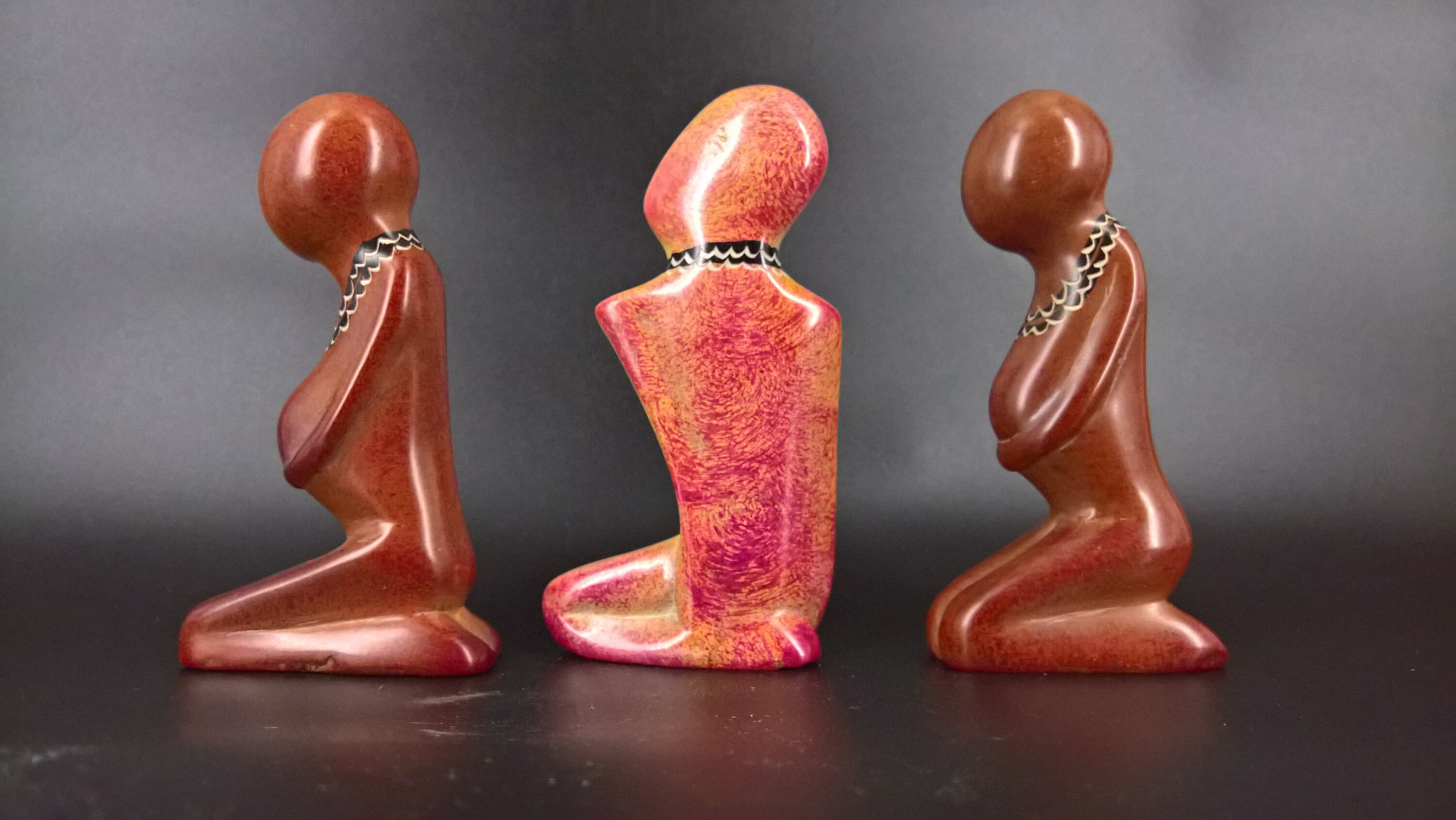 Modern Abstract the Sitting Girl Figurine for Living Room - Etsy