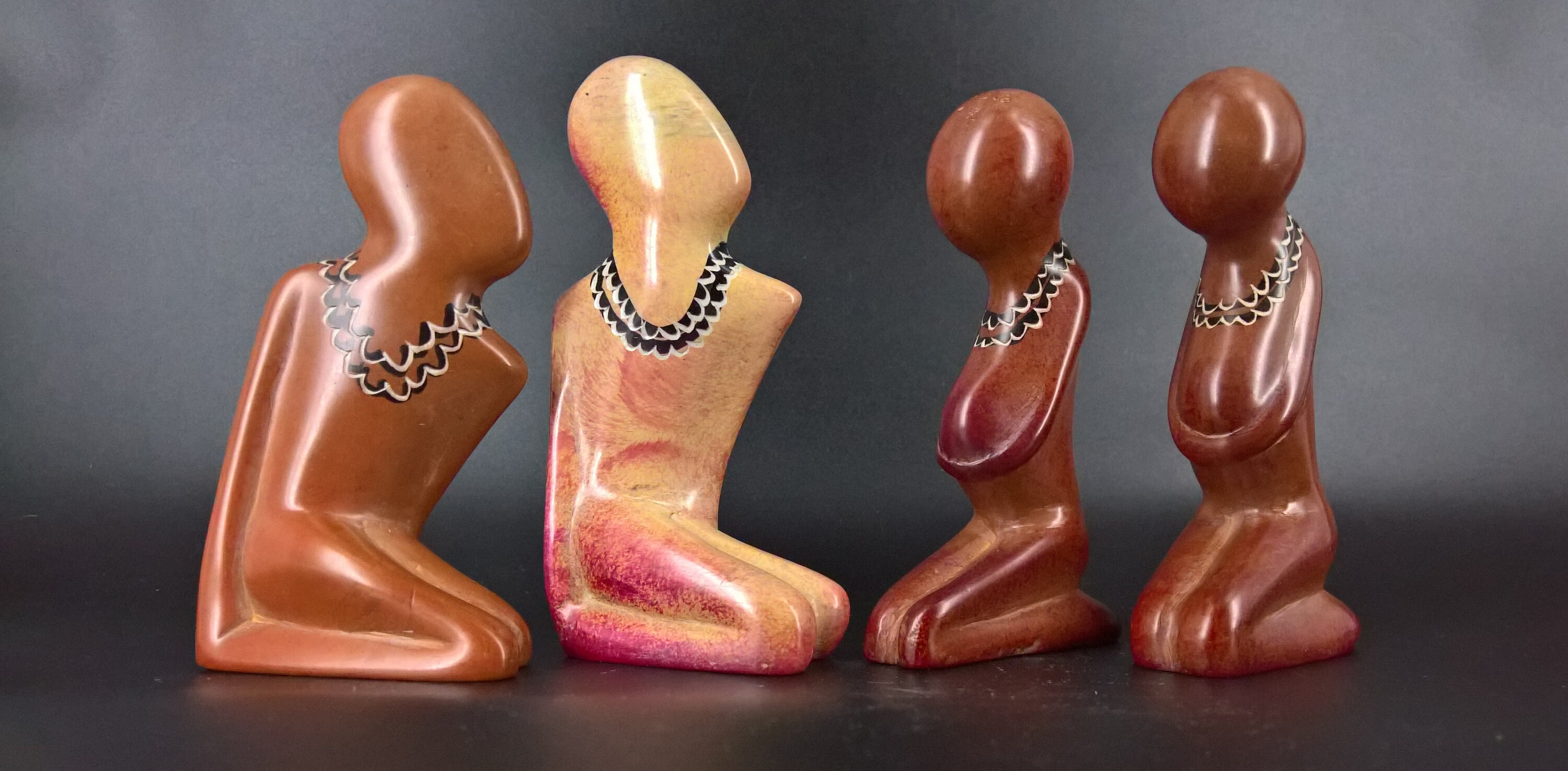 Modern Abstract the Sitting Girl Figurine for Living Room Decor - Etsy
