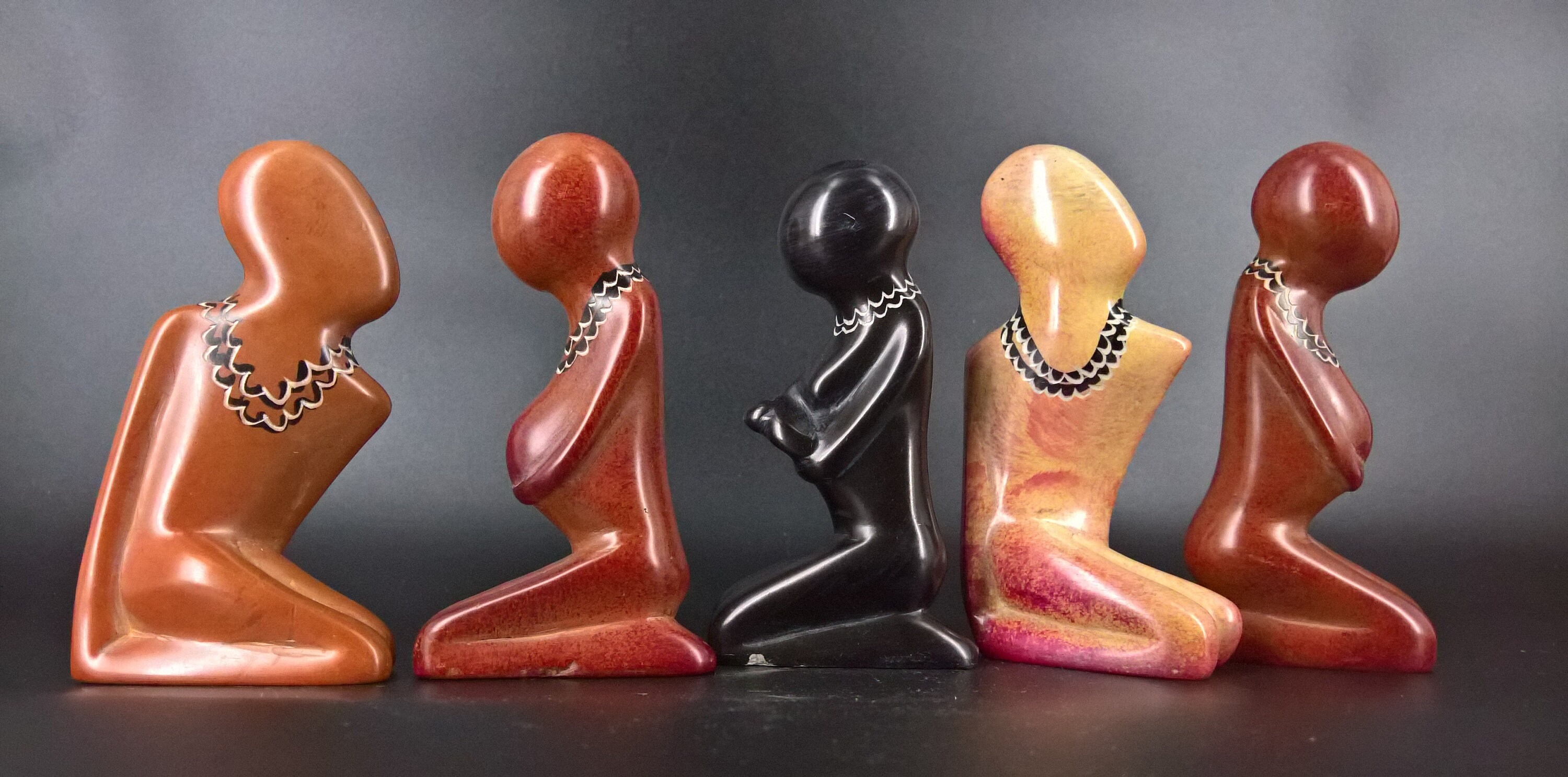 Modern Abstract the Sitting Girl Figurine for Living Room Decor - Etsy