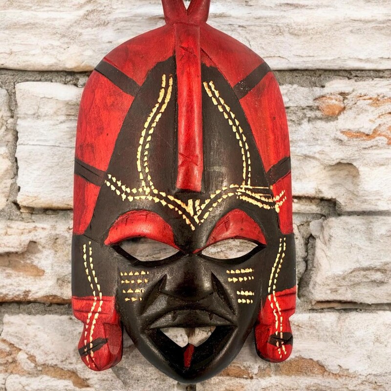 African Mask - Etsy