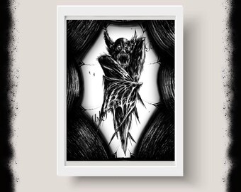 Vampire Picture Frame - Etsy