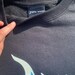 Custom Sweater Bambi Flames Punk Designer Sweatshirt Blue Fire Deer ...