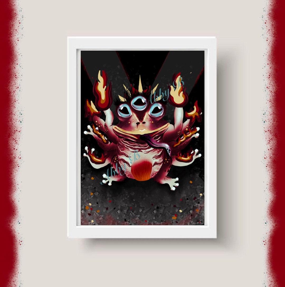 Froglord Collection Digital Artwork Print Art Renaissance Painting ...