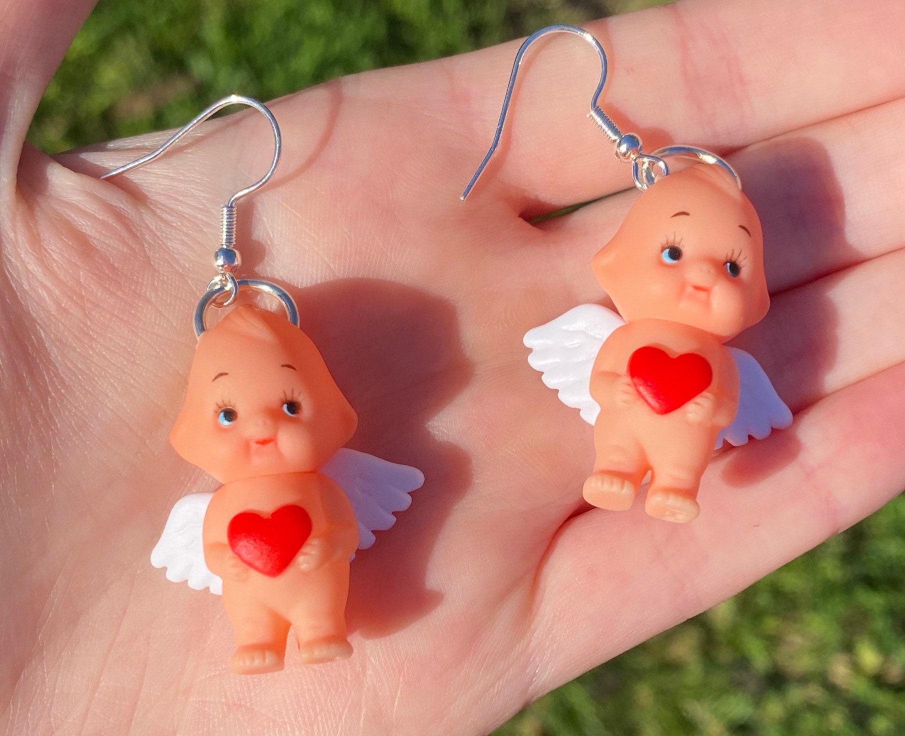 Kewpie doll mini vintage cupid love hearts angel sonny angel | Etsy