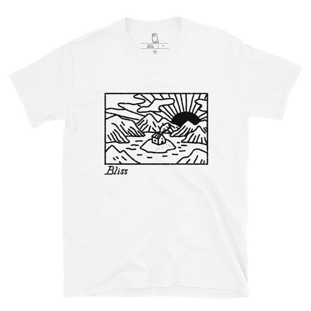 Bliss Tee / Sid Spidersnake / Restez à la maison Isolement Introverti Santé mentale Calme Santé ...
