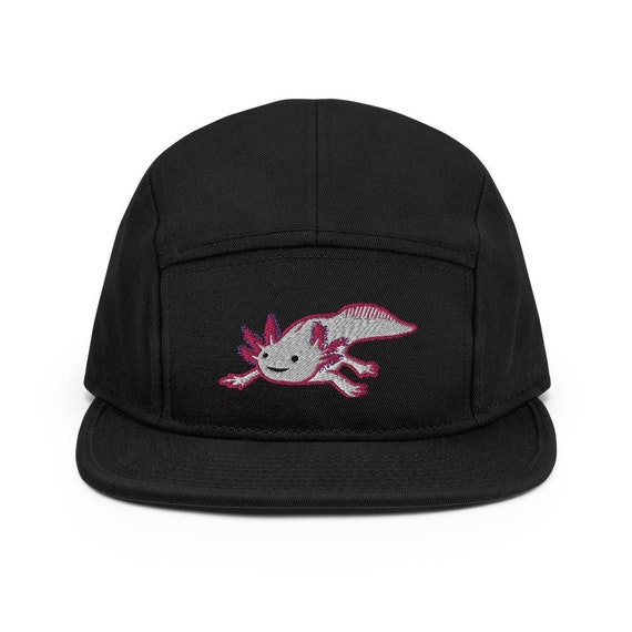 Axolotl 5 Panel Hat / Sid Spidersnake / Axolotls Mexican | Etsy