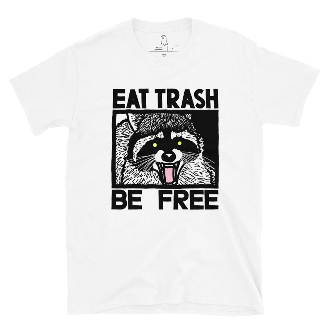 Eat Trash Be Free Tee / Sid Spidersnake / No Gods No Masters - Etsy