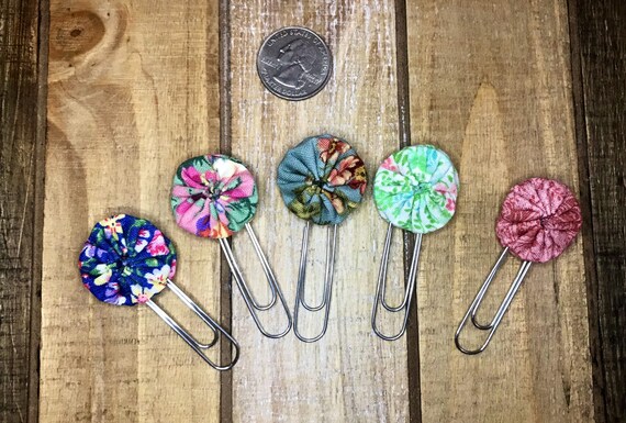 Fancy Paper Clips 5-pack Yo-yo Paper Clips Stationary | Etsy