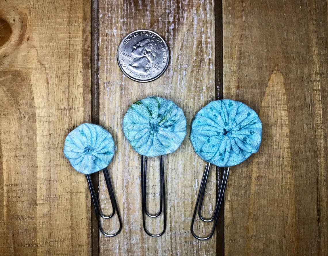 Fancy Paper Clips 5-pack Yo-yo Paper Clips Stationary Journals - Etsy