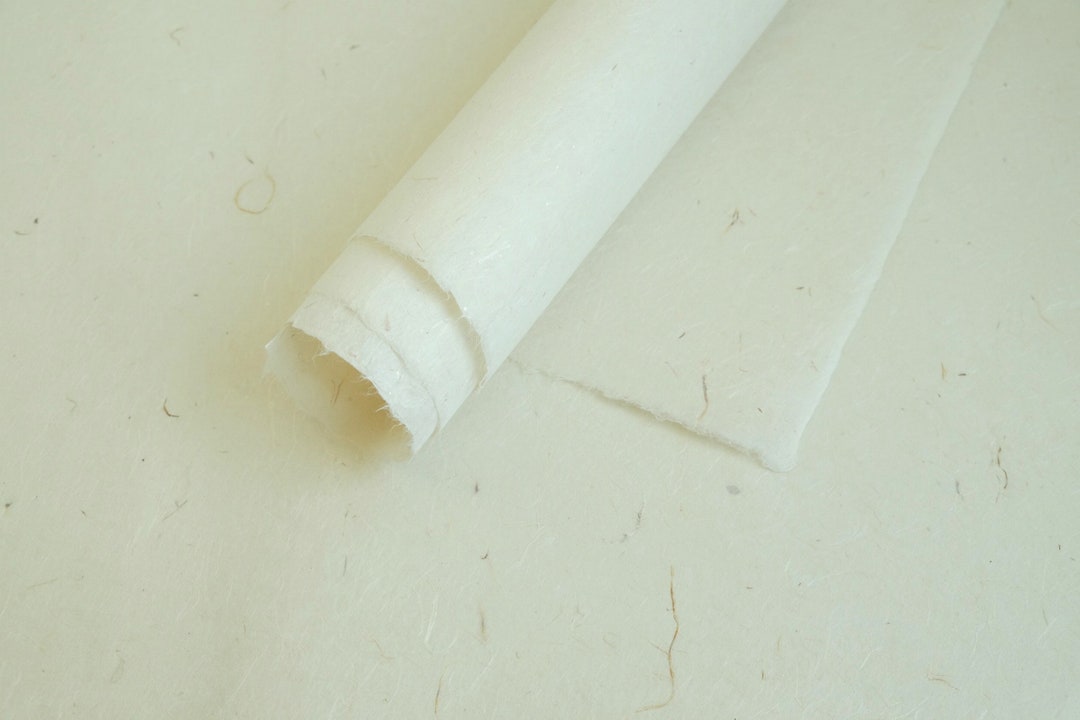 Japanese Paper - Yoshino Washi - Unryu With Micas Flakes Inclusions - Etsy