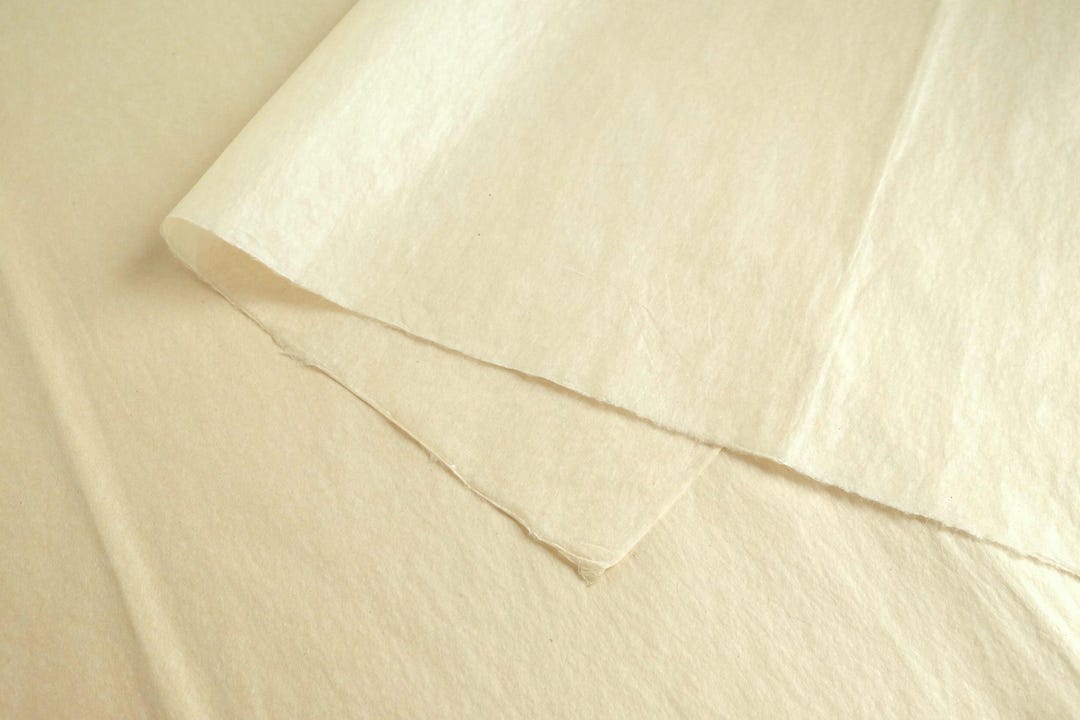 Japanese Paper - Yokono Washi - "hakuaishi" - Pur Mitsumata Very Thin ...