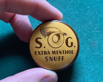 Vintage Dr Rumney's Pure Tobacco Snuff mentholyptus Kendal - Etsy