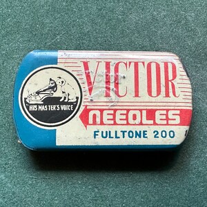 Scarce HMV Victor Fulltone 200 Gramophone Needles Tin (full) - Etsy