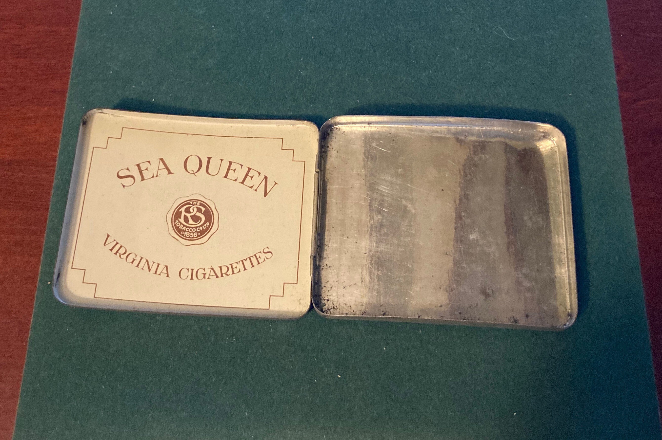Rare Robert Sinclair's 'sea Queen' Cigarettes Tin - Etsy Australia
