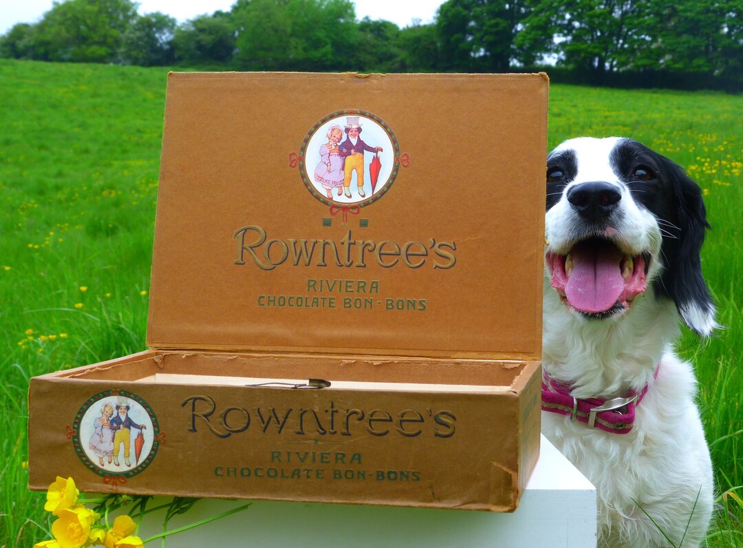 Scarce Rowntree's 2lb Riviera Chocolate Bon-bons Counter Box - Etsy