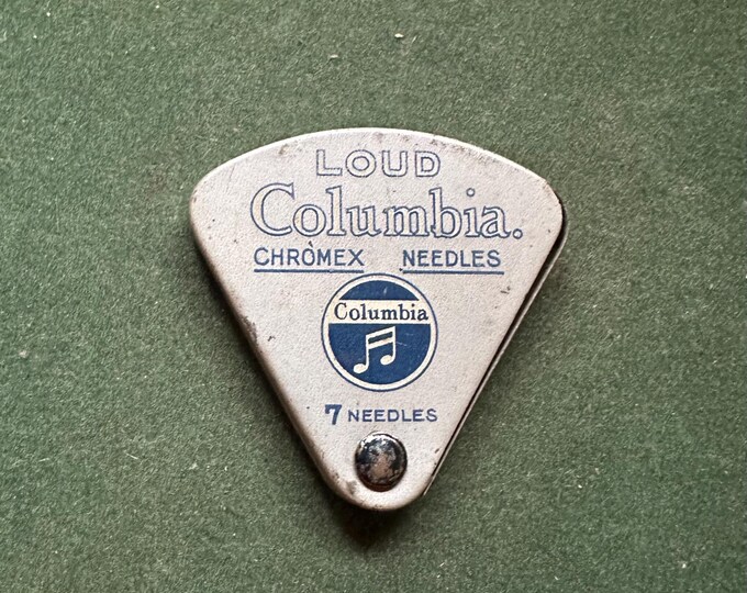 Scarce Vintage Columbia Loud Triangle Shaped Gramophone Needles Tin - Etsy