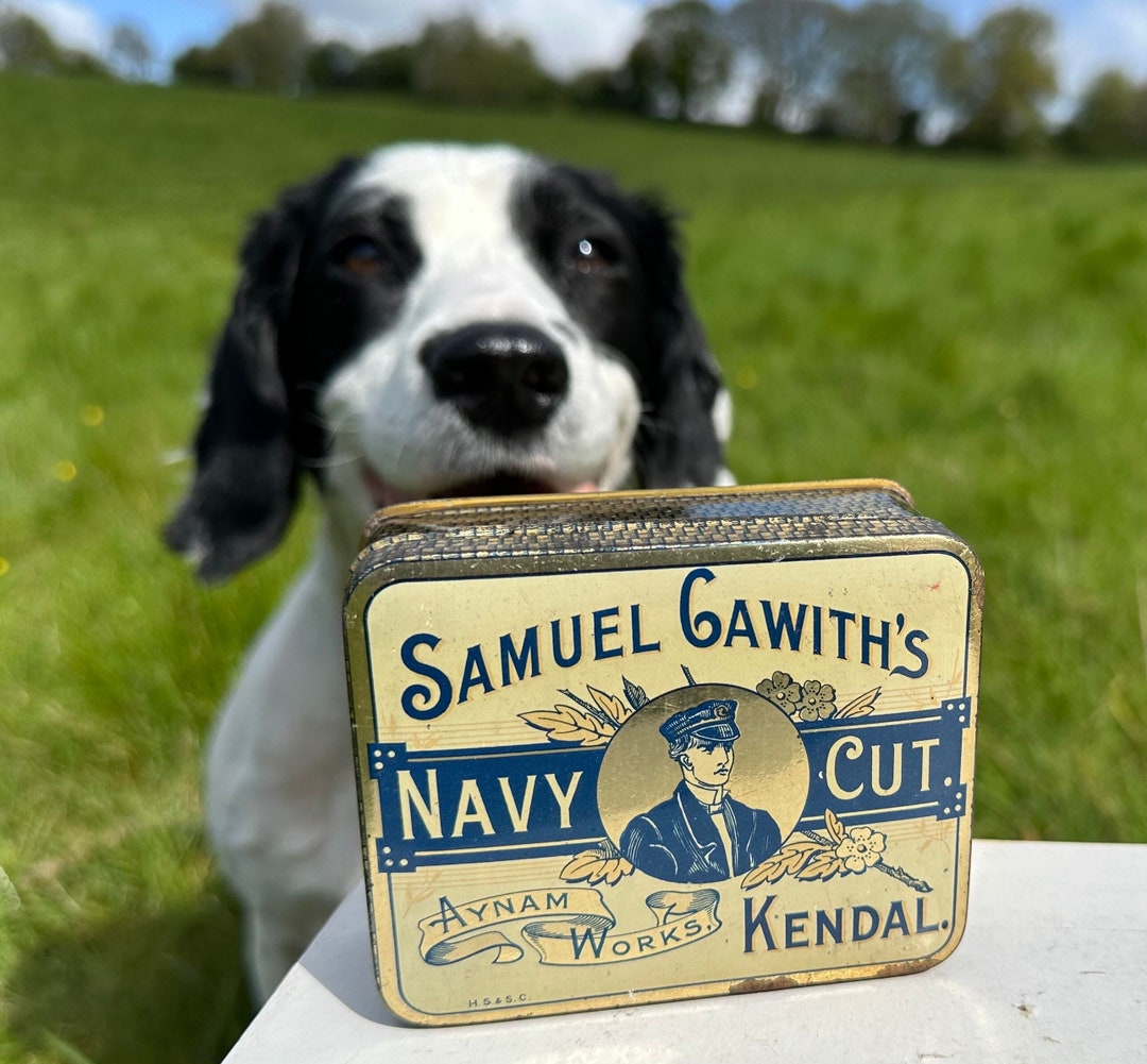 VGC Antique Samuel Gawith's Navy Cut Tobacco Tin kendal - Etsy