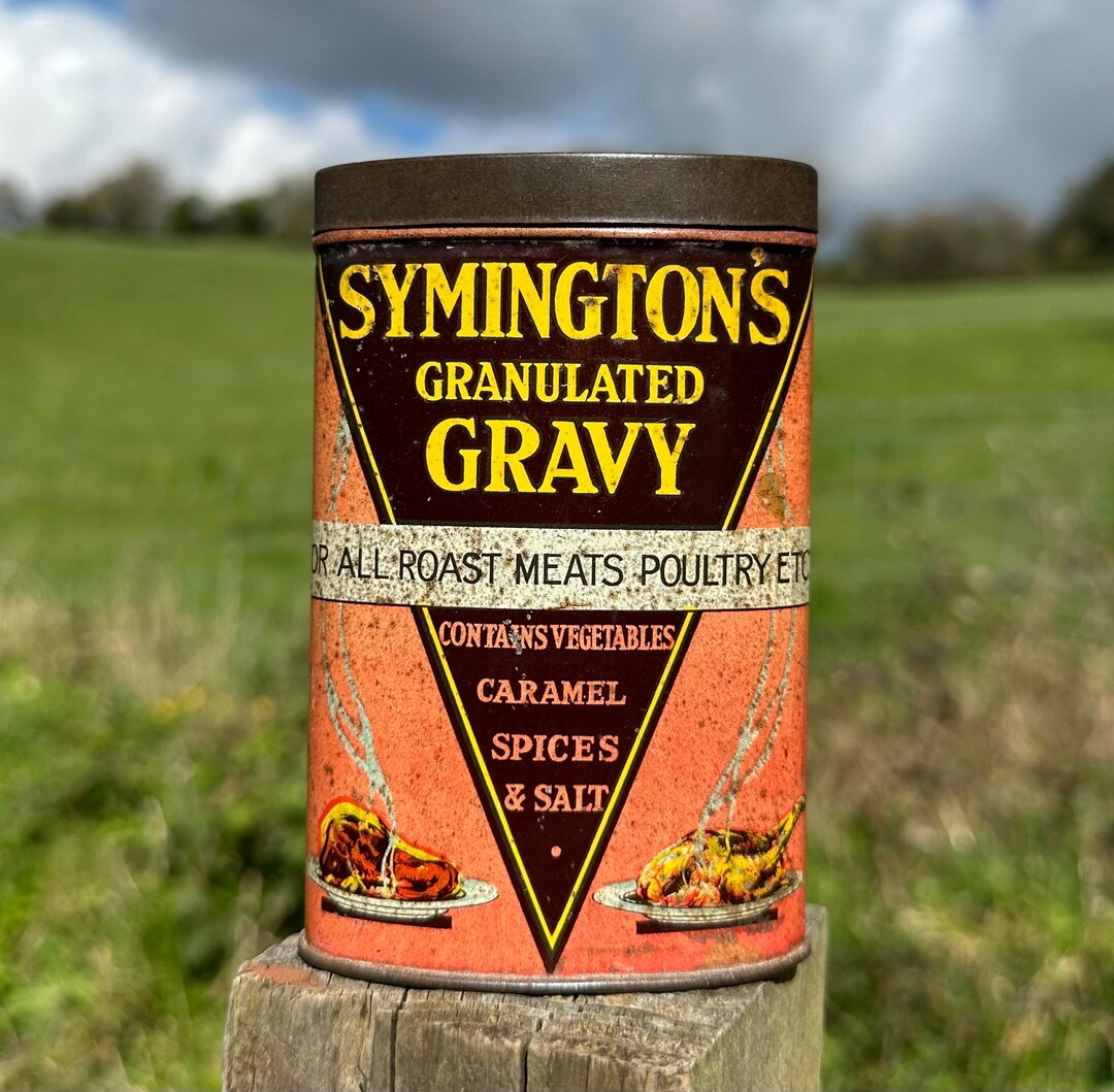 Vintage Symington's Granulated Gravy Tin - Etsy