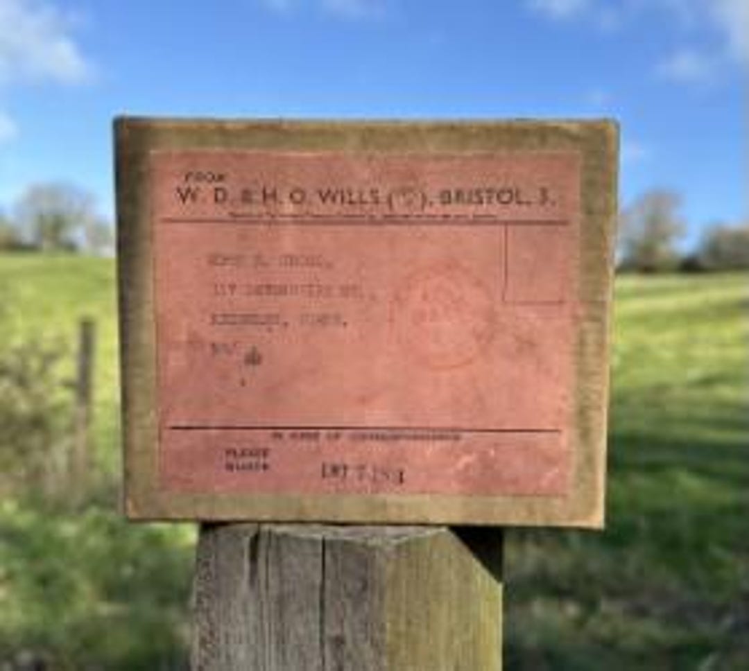 Unusual W.D. & H.O. Wills Tobacco Shipping Box - Etsy