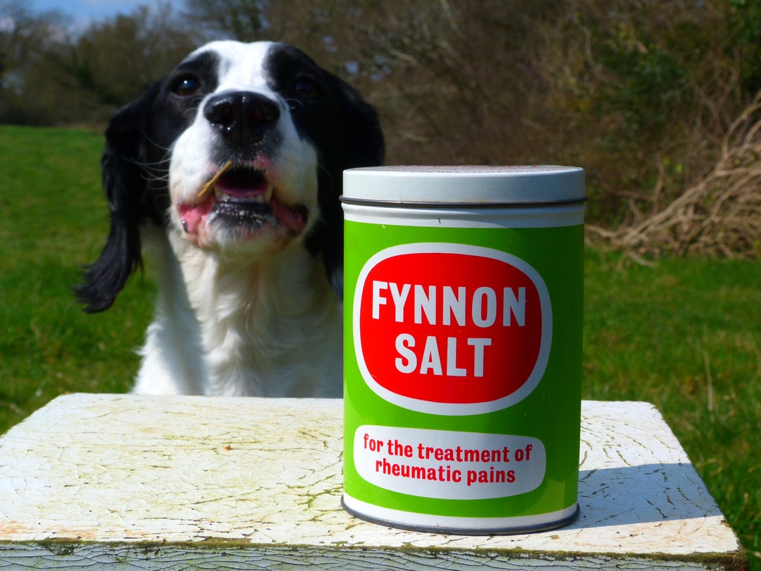 Retro Fynnon Salt Tin st Helens - Etsy
