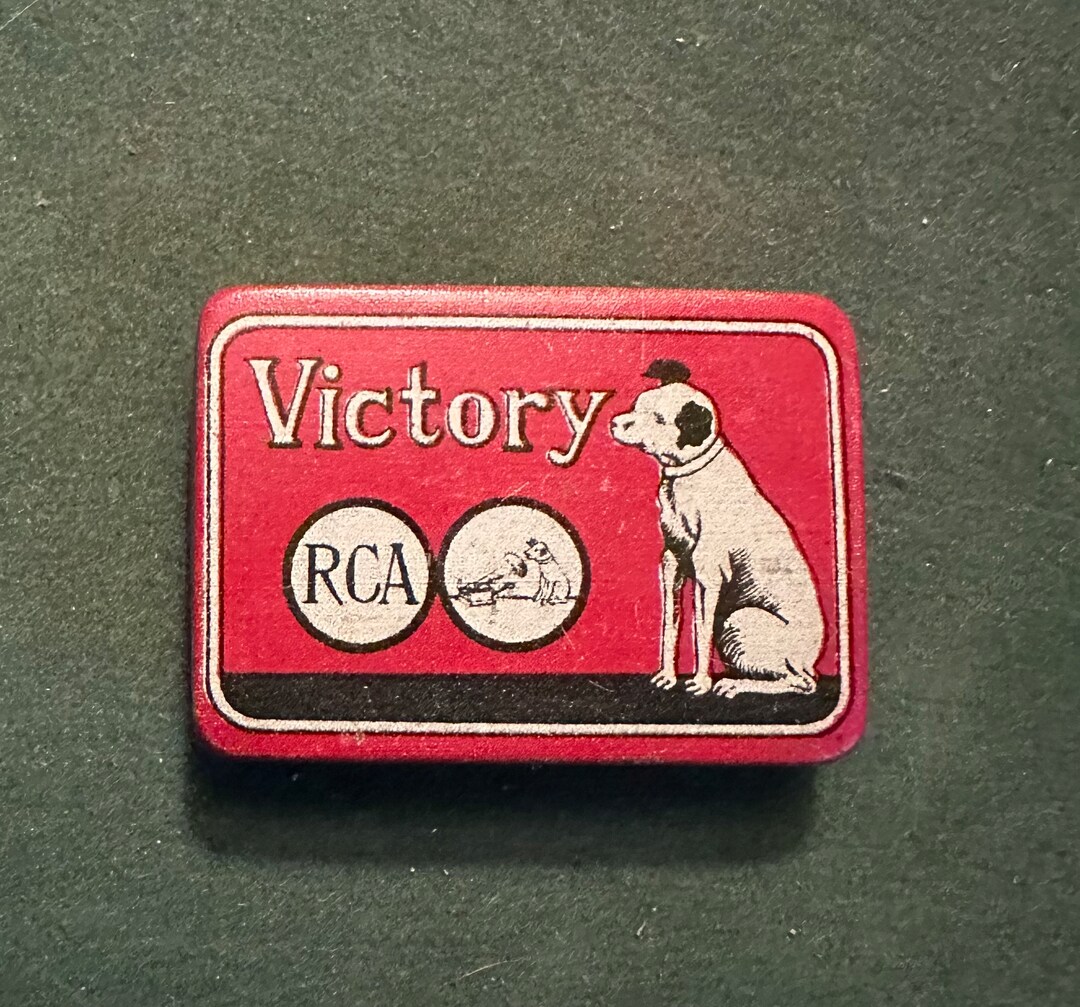 Rare Victory RCA Gramophone Needle Tin full - Etsy