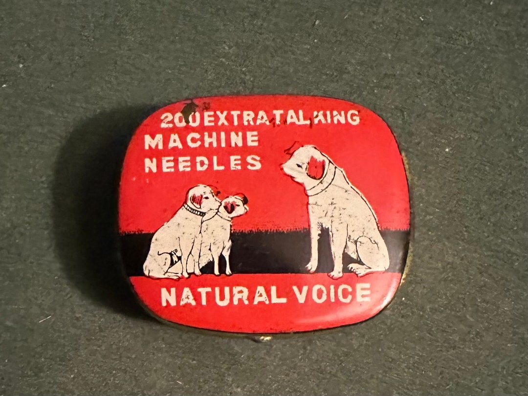Vintage 200 Extra Talking Machine Needles Tin - Etsy