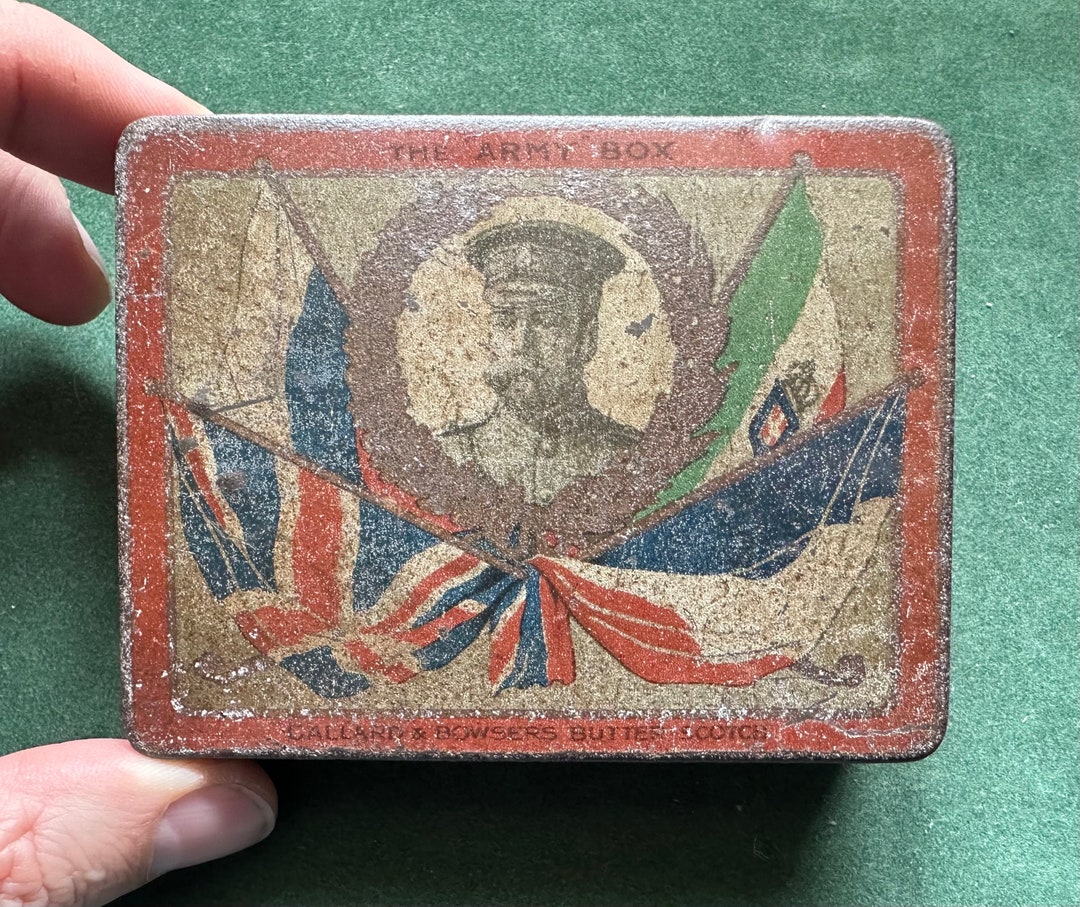 Rare Callard and Bowsers WWI Issue 'the Army Box' Butter Scotch Tin - Etsy