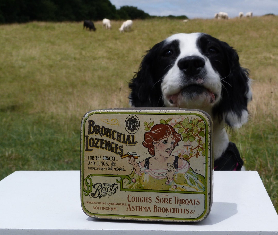 Scarce Early Boots Bronchial Lozenges Tin - Etsy UK
