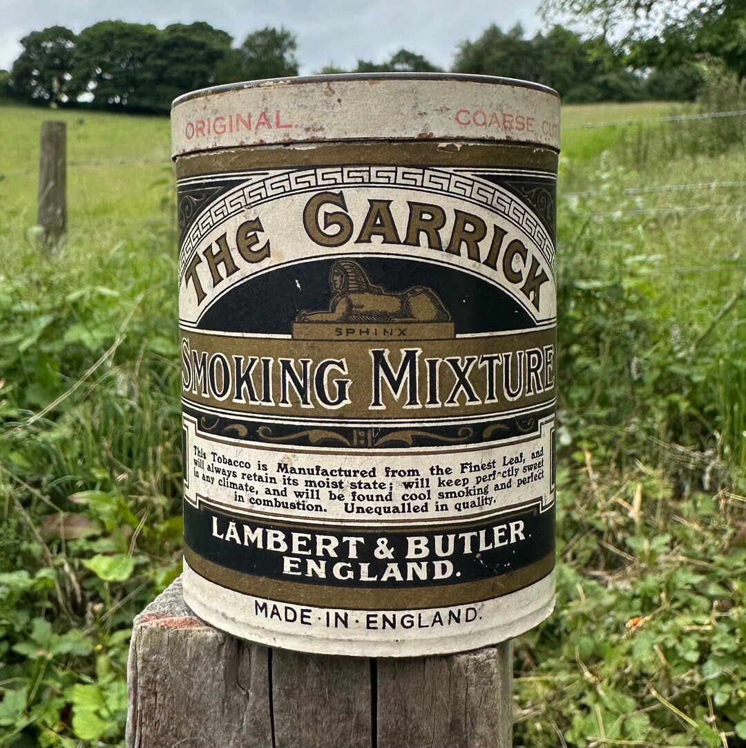 Rare Size Lambert & Butler 'the Garrick' Smoking Mixture Tobacco Tin ...