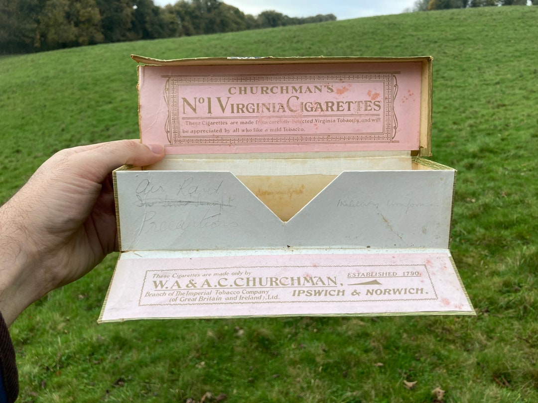 Rare Churchman's No. 1 Virginia Cigarette Fold Out Counter - Etsy