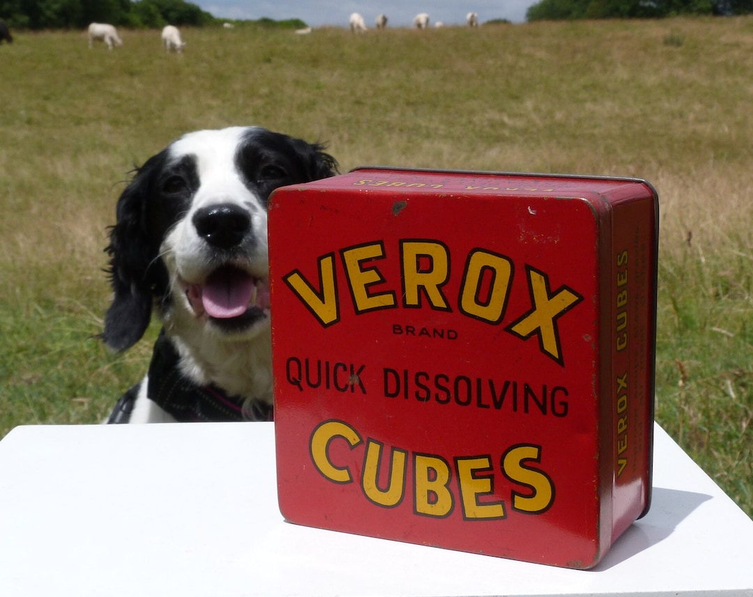 Vintage Verox Cubes Tin hugh Wood & Son Ltd. London - Etsy