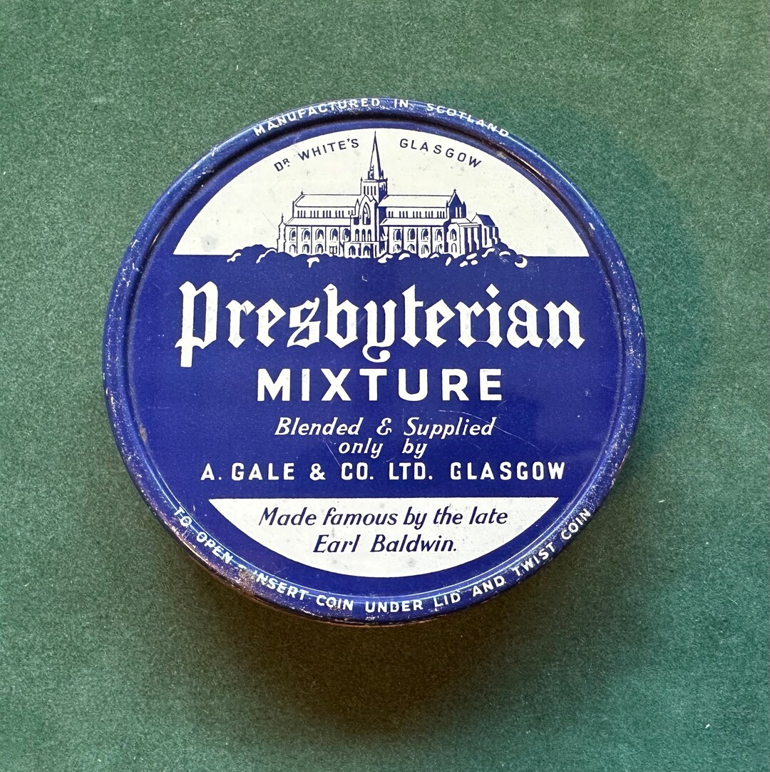 Scarce Vintage Round Version Dr. White's 'glasgow Presbyterian Mixture ...