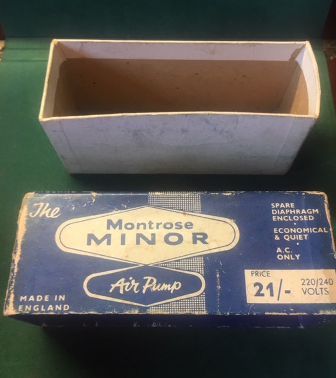 Vintage Montrose Minor Air Pump Box | Etsy